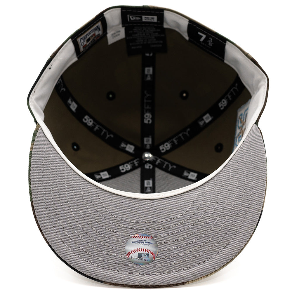 NEW ERA X FRESH RAGS 59FIFTY TAMPA BAY RAYS SCRIPT 20 Seasons SIDE PAT